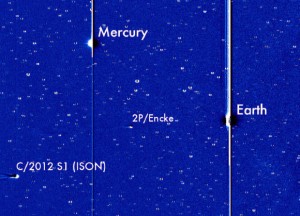 STEREO-A Spacecraft Zooms in on Comet ISON | Sci.News