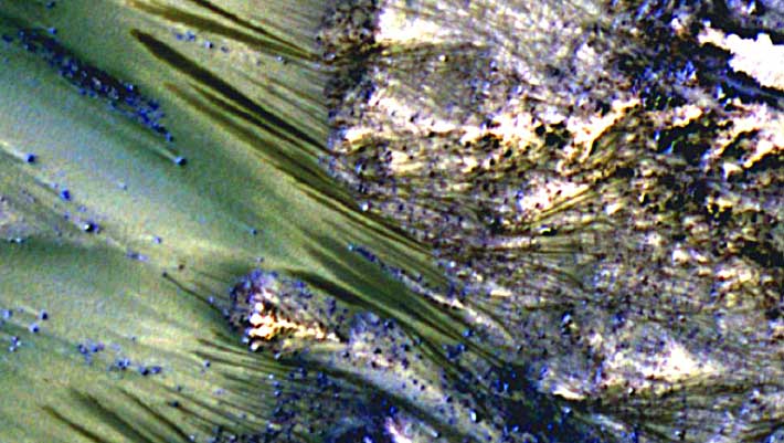 Mars: Scientists Examine Possible Water Flows | Space Exploration | Sci ...