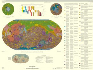 Scientists Create New Geologic Map of Mars | Sci.News