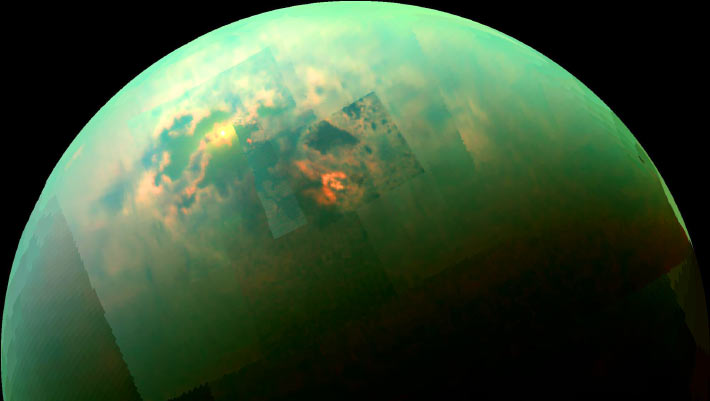 Cassini Spots Liquid Methane-Filled Canyons on Titan | Planetary ...