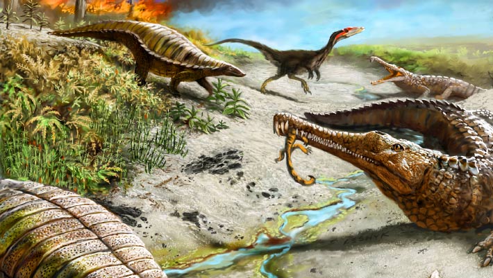 Why Early Dinosaurs Were Small and Rare in Tropics | Paleontology | Sci ...