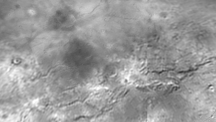Pluto Surface Map