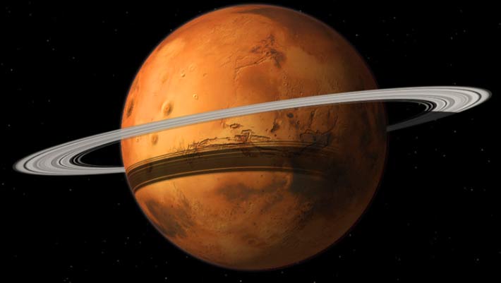 Researchers Find New Evidence that Mars Once Had Massive Ring | Sci.News