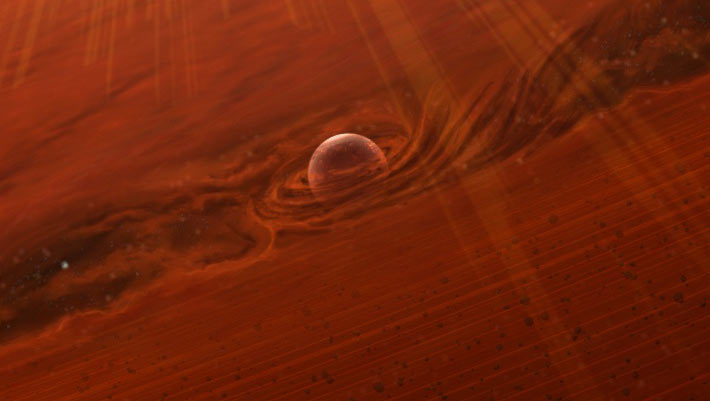 Astronomers Spot Formation Site of Neptune-Like Exoplanet | Sci.News