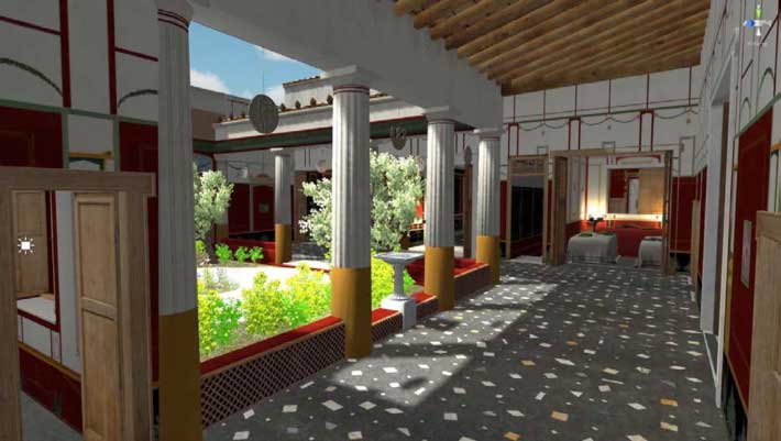 Archaeologists Virtually Recreate House of Caecilius Iucundus in ...