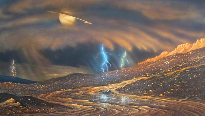 Heavy Methane Rainstorms Batter Titan, Researchers Say | Planetary ...