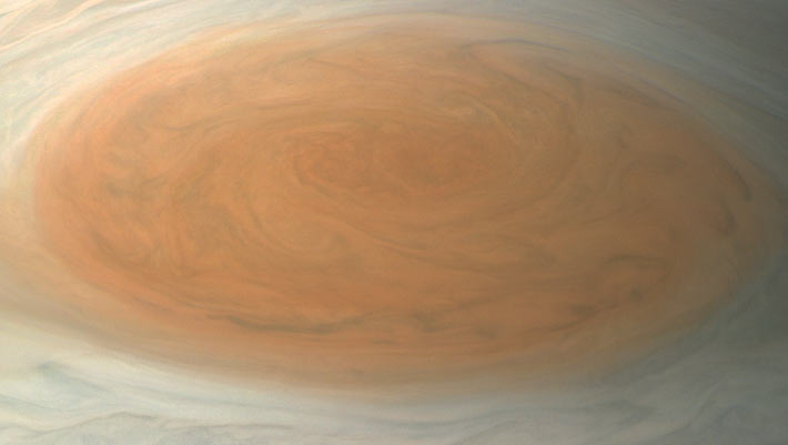 NASA Unveils True Color Close-Up of Jupiter’s Great Red Spot | Space ...