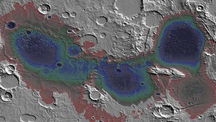 Mars’ Eridania Basin Once Held Vast Sea | Planetary Science, Space ...