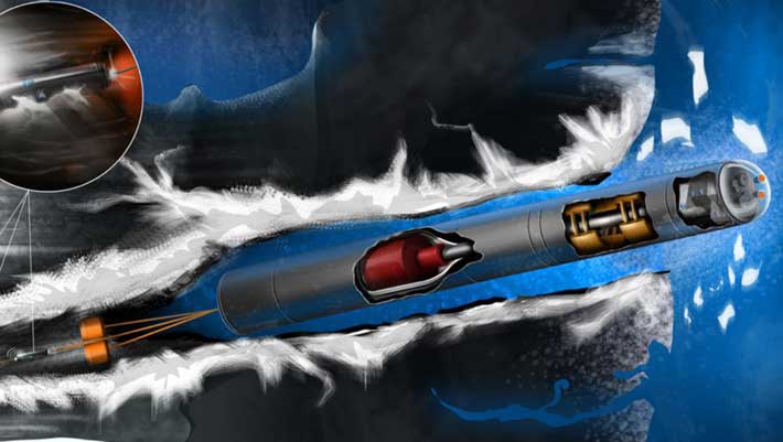 Nuclear-Powered Tunneling Probe to Search for Extraterrestrial Life on ...