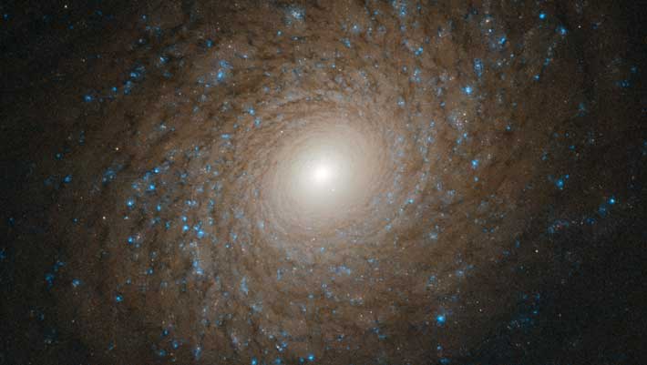 Hubble Sees Multi-Armed Spiral Galaxy | Astronomy | Sci-News.com