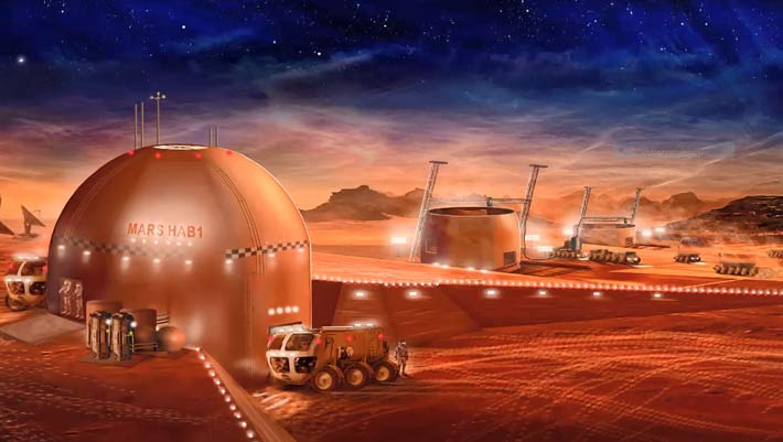 Nasa Mars Colonization