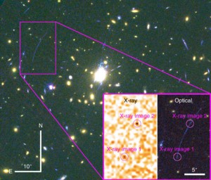 Phoenix Cluster’s Gravity Magnifies X-Rays from Extremely Distant Star ...