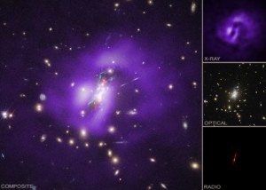 Enormous Black Hole Boosts Star Formation in Phoenix Galaxy Cluster ...