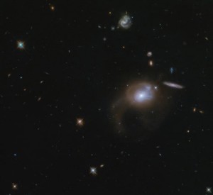 Hubble Space Telescope Sees Beautiful Result of Galaxy Merger | Sci.News