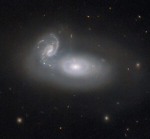 Hubble Spots Pair of Interacting Galaxies in Coma Cluster | Sci.News