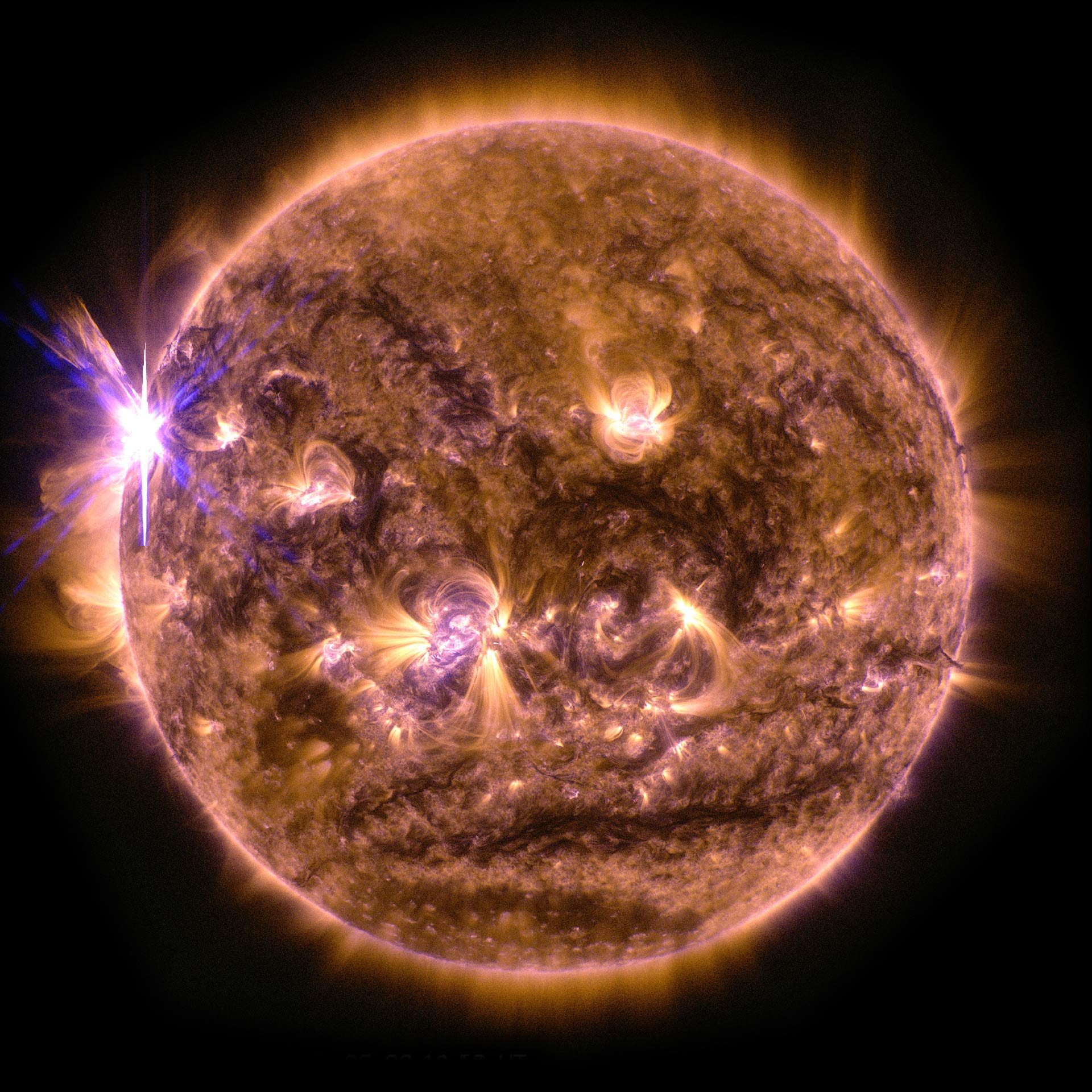 NASA s SDO Captures X2 7 Class Solar Flare Sci News NASA s SDO Captures X2 7 Class Solar Flare Sci News